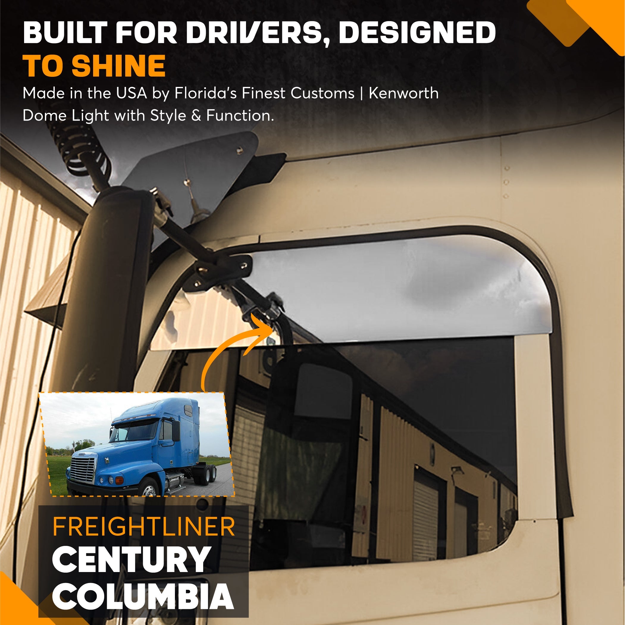 Freightliner Century Columbia Window Chops 6 Inch Set – My Store